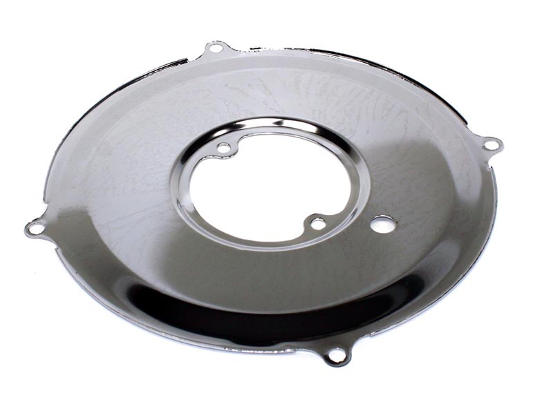 ALTERNATOR/GENERATOR BACKING PLATE / CHROME - Dan's Performance Parts