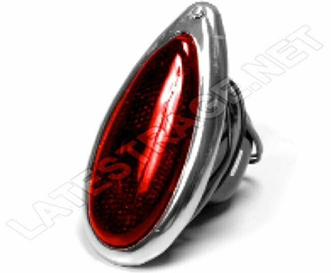 FORD STYLE TEARDROP RED TAIL LIGHT / EACH - Dan's Performance Parts